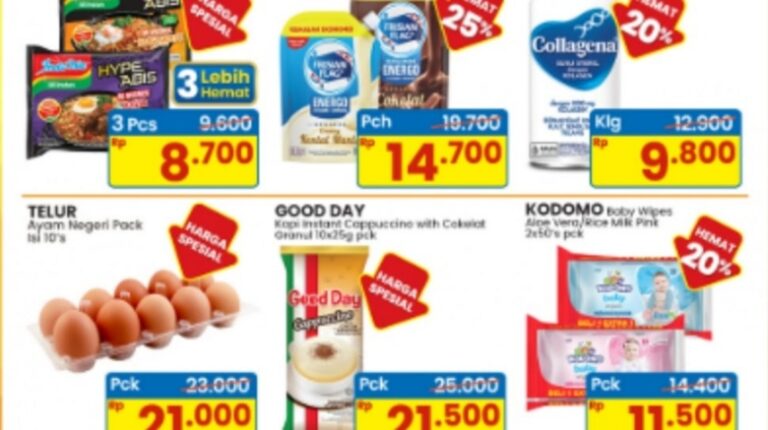 Promo Indomaret Mei 2026 Banjir Diskon, Susu hingga Deterjen Turun Harga!